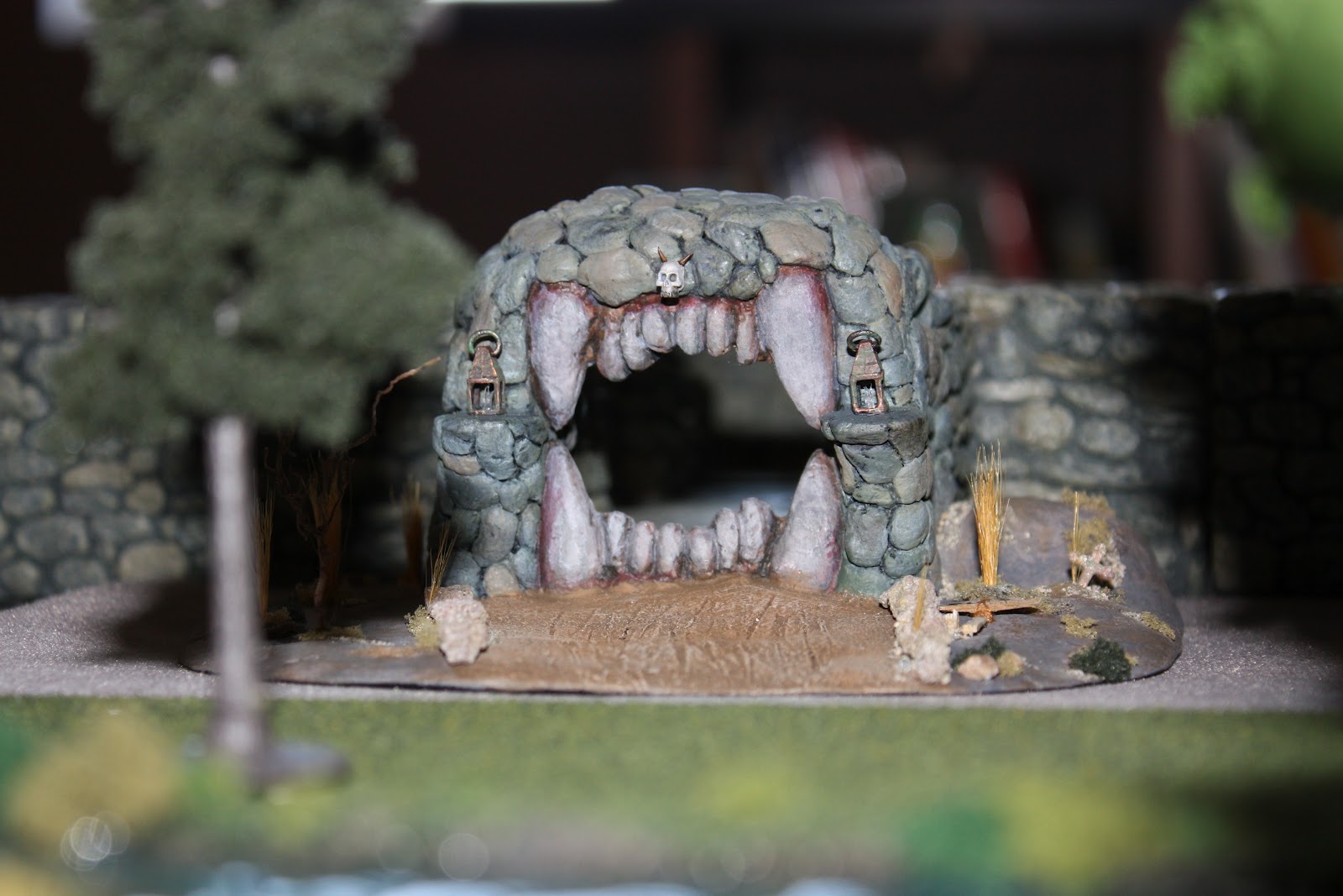 The Dungeon Workshop: The Necromancer's Cave Entrance