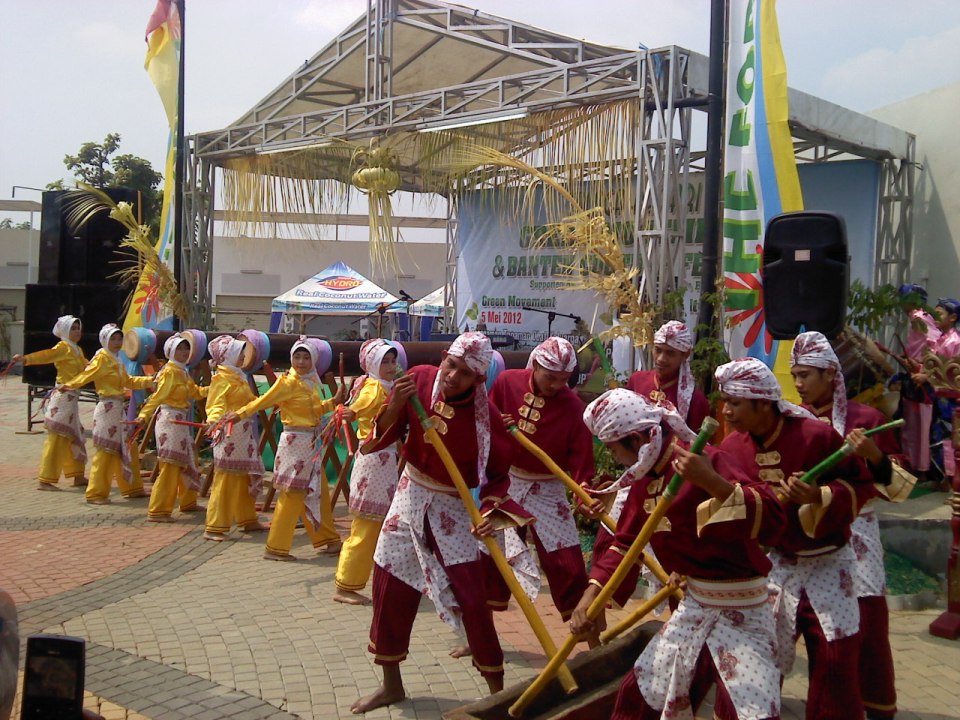 Rampak Bedug di Al-Azhar Talaga Bestari, Banten Culture Festival 2012