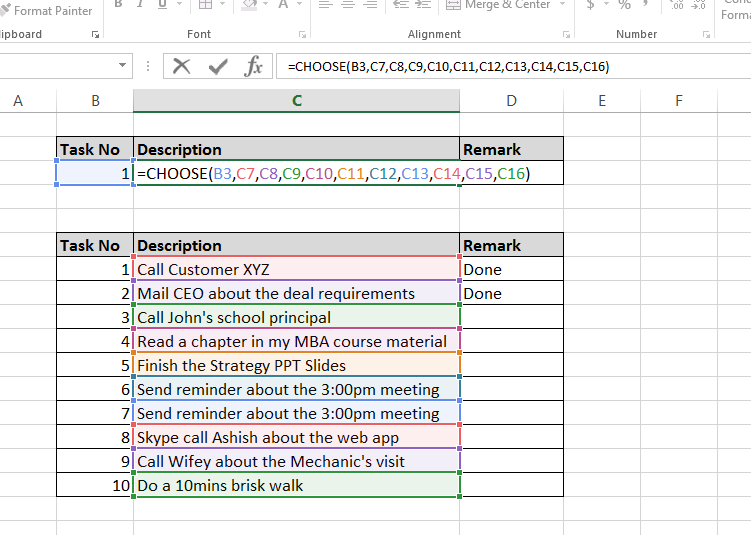 MVP #66: How To Pick Items From A List Using CHOOSE | Productivity Tips ...