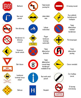 PATUHI TANDA ISYARAT JALAN RAYA