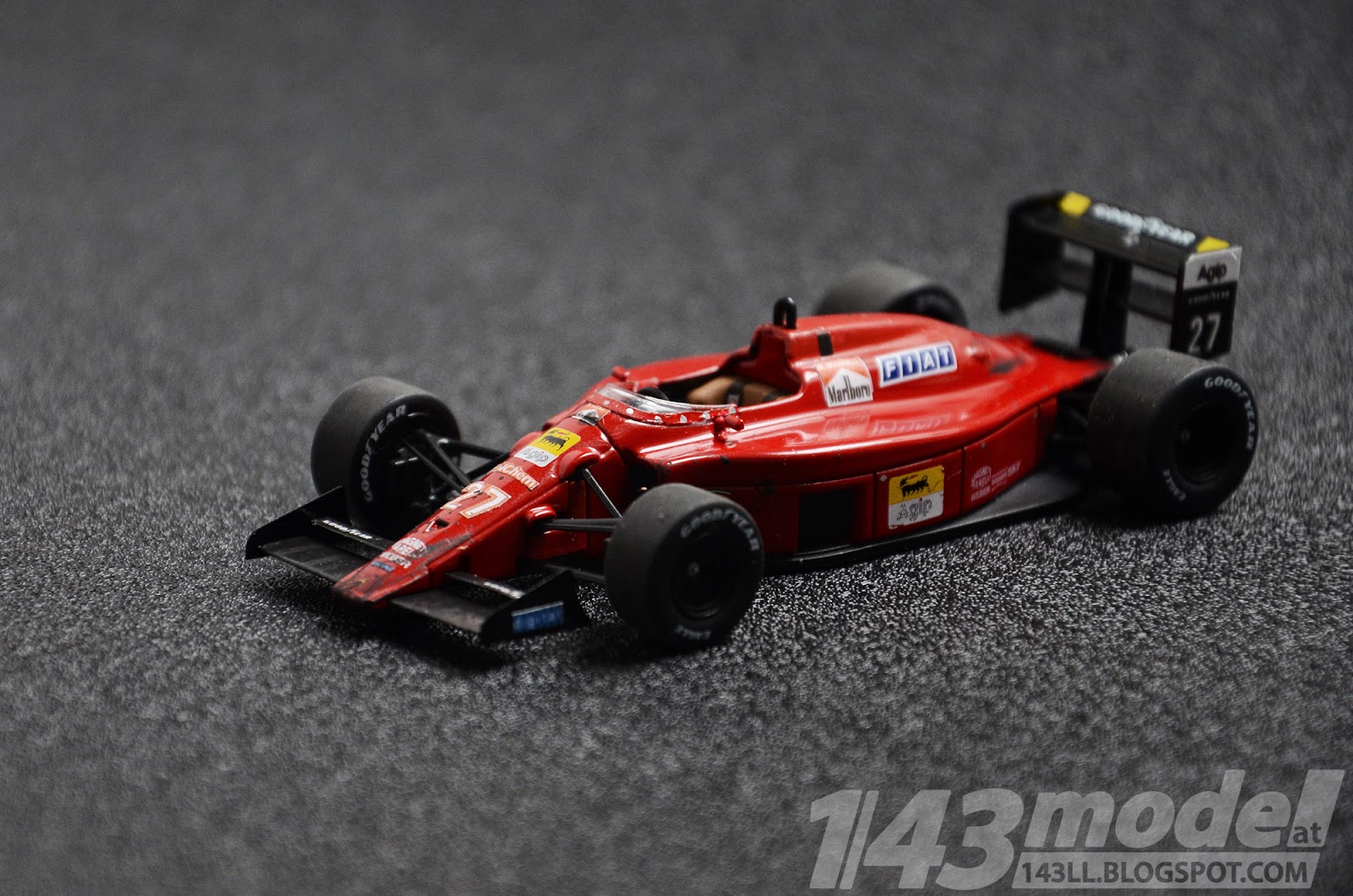143modell: Ferrari F640-189, Custom Ixo 1/43