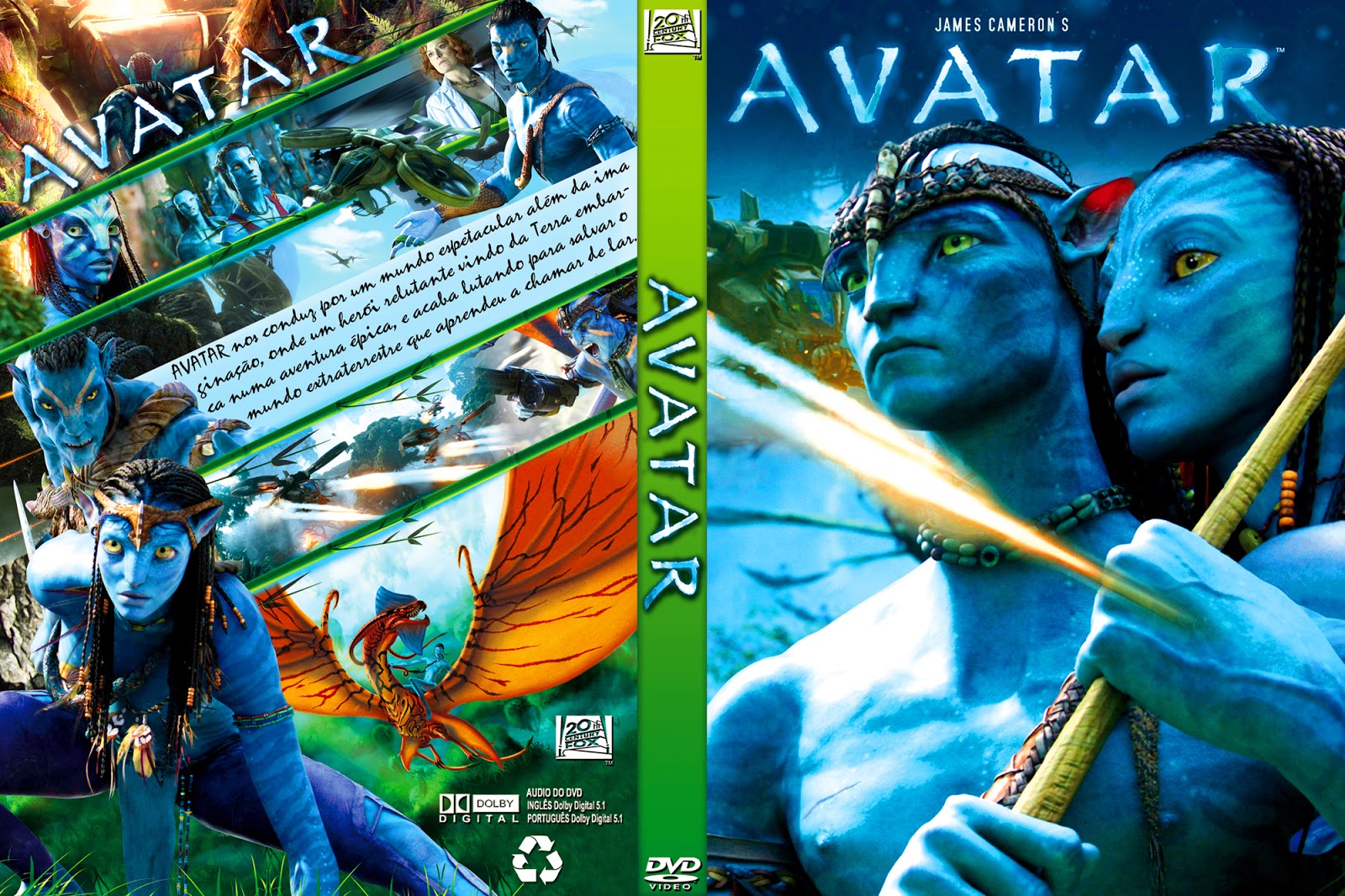 Capas Filmes Aventura: Avatar