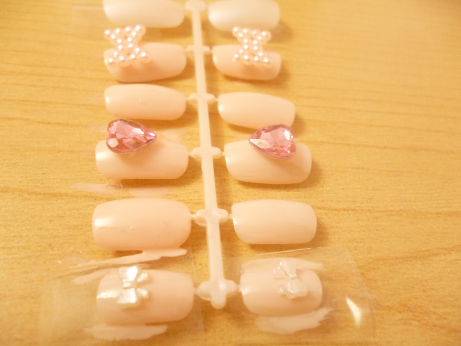 Magic Pearl Heart: DIY Hime Gyaru Deco Nail Art