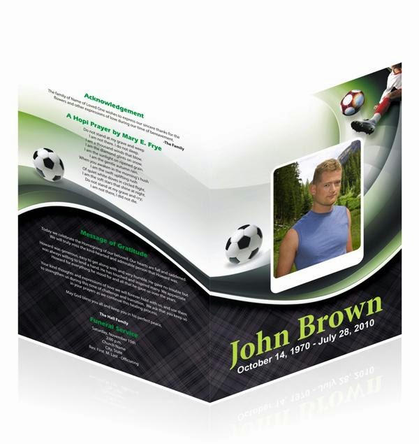 Free Funeral Program Templates