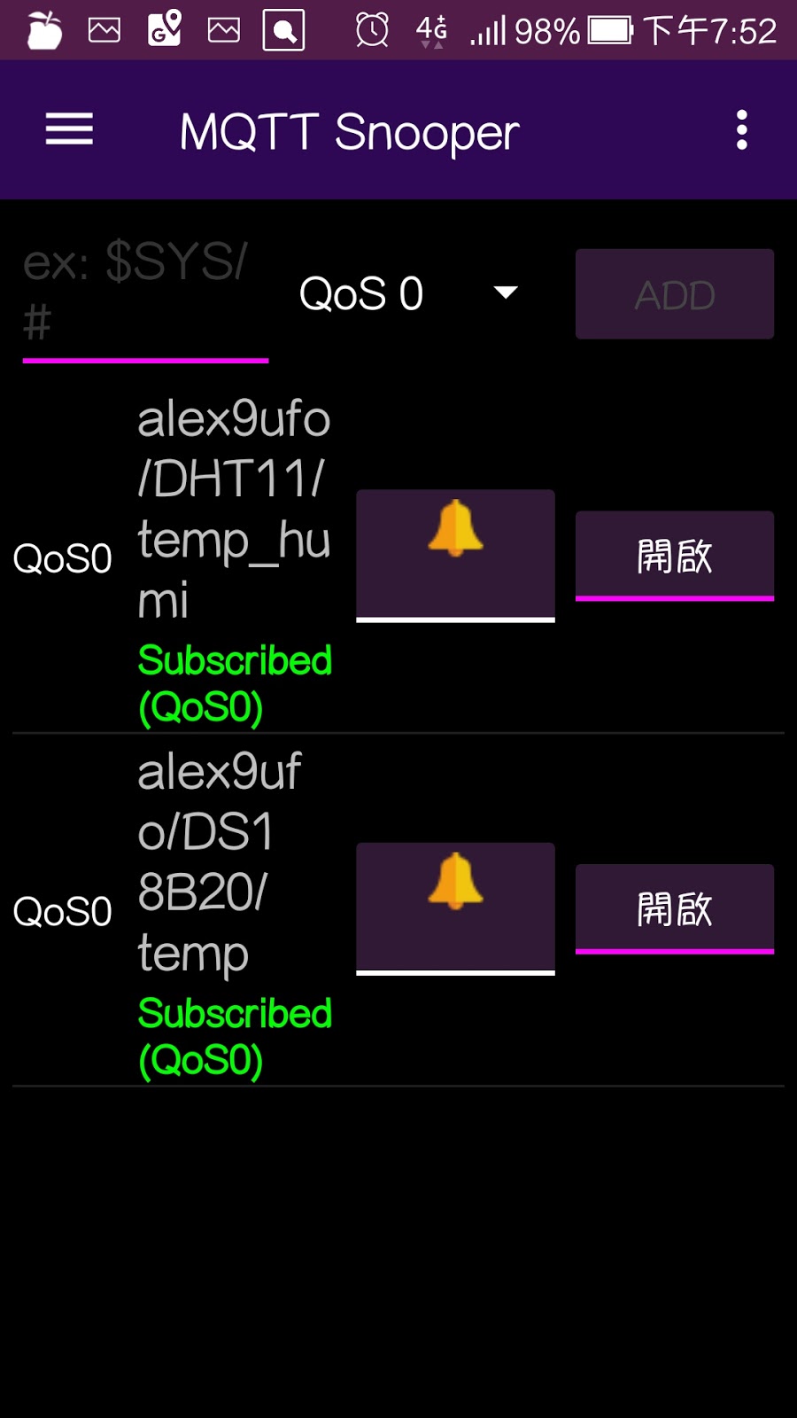 alex9ufo 聰明人求知心切: IoT with ESP8266 Temperature and humidity sender (MQTT)