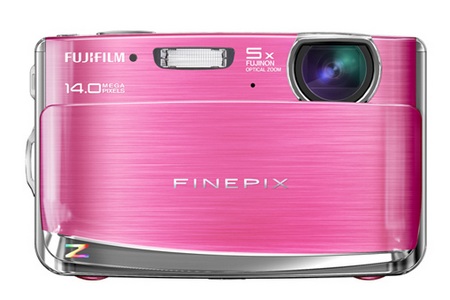 Latest scientific technologies: Pink stylish cameras