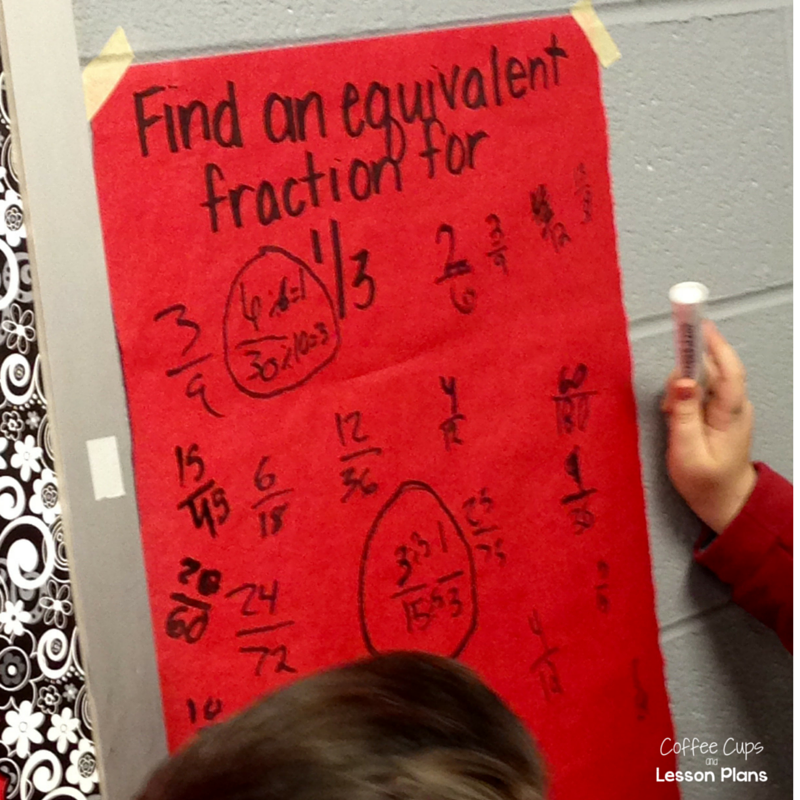 Equivalent Fractions with a Freebie {Mid-Week Math Motivation} - Coffee ...