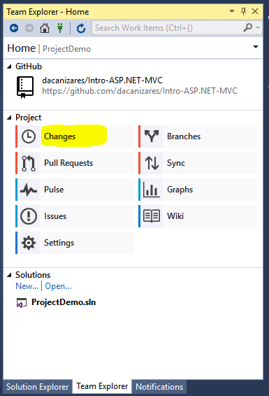 Publicando un repo en GitHub (ASP.NET MVC) - The Science of Code