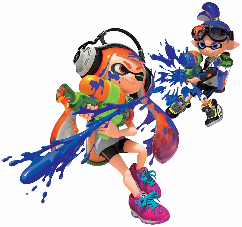 [NEWS] SPLATOON va mettre de la couleur dans votre Wii U ~ Deep-blu.com ...