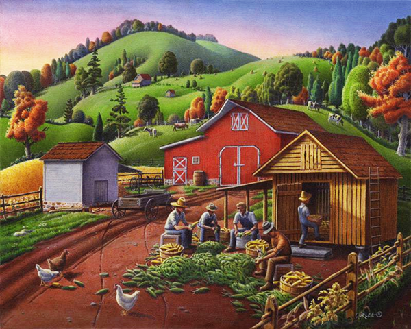 Il mondo di Mary Antony: Walt Curlee - Folk art