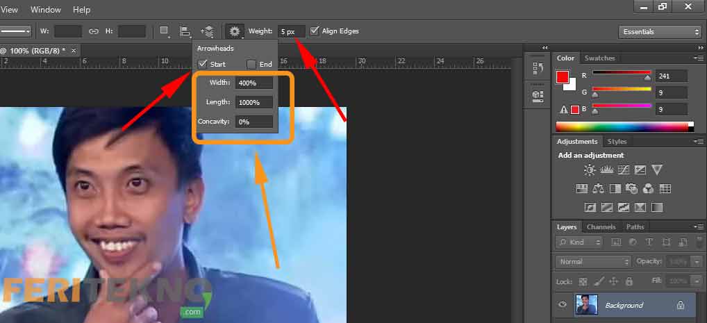 √ Cara Membuat Tanda Panah / Petunjuk Arah di Photoshop √ Cara Membuat Tanda Panah / Petunjuk Arah di Photoshop