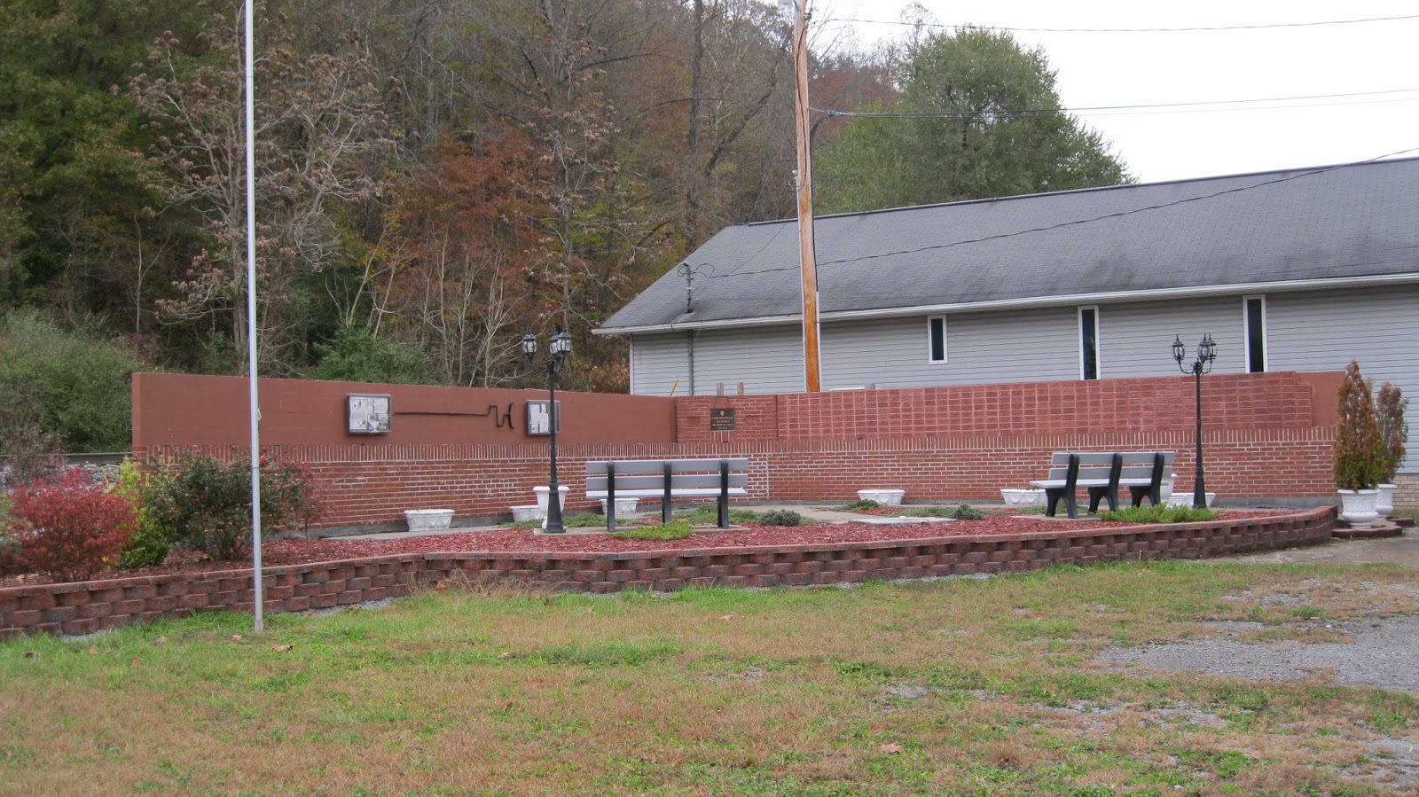 Lee County Virginia: Stop # 28: St. Charles Coal Miners Memorial Wall ...