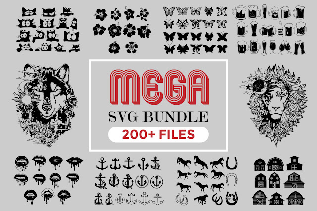 The Mega SVG Bundle - Free Graphics | Free SVG Cutting Files