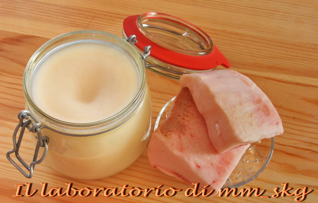 IL LABORATORIO DI MARINA: ΤΟ ΣΤΕΡΕΟΠΟΙΗΜΕΝΟ ΧΟΙΡΙΝΟ ΛΙΠΟΣ (ΛΑΡΔΙ) // LO ...