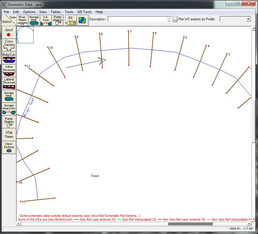 civil and structural engineering: Zeon Viewer in HEC-RAS on cross ...