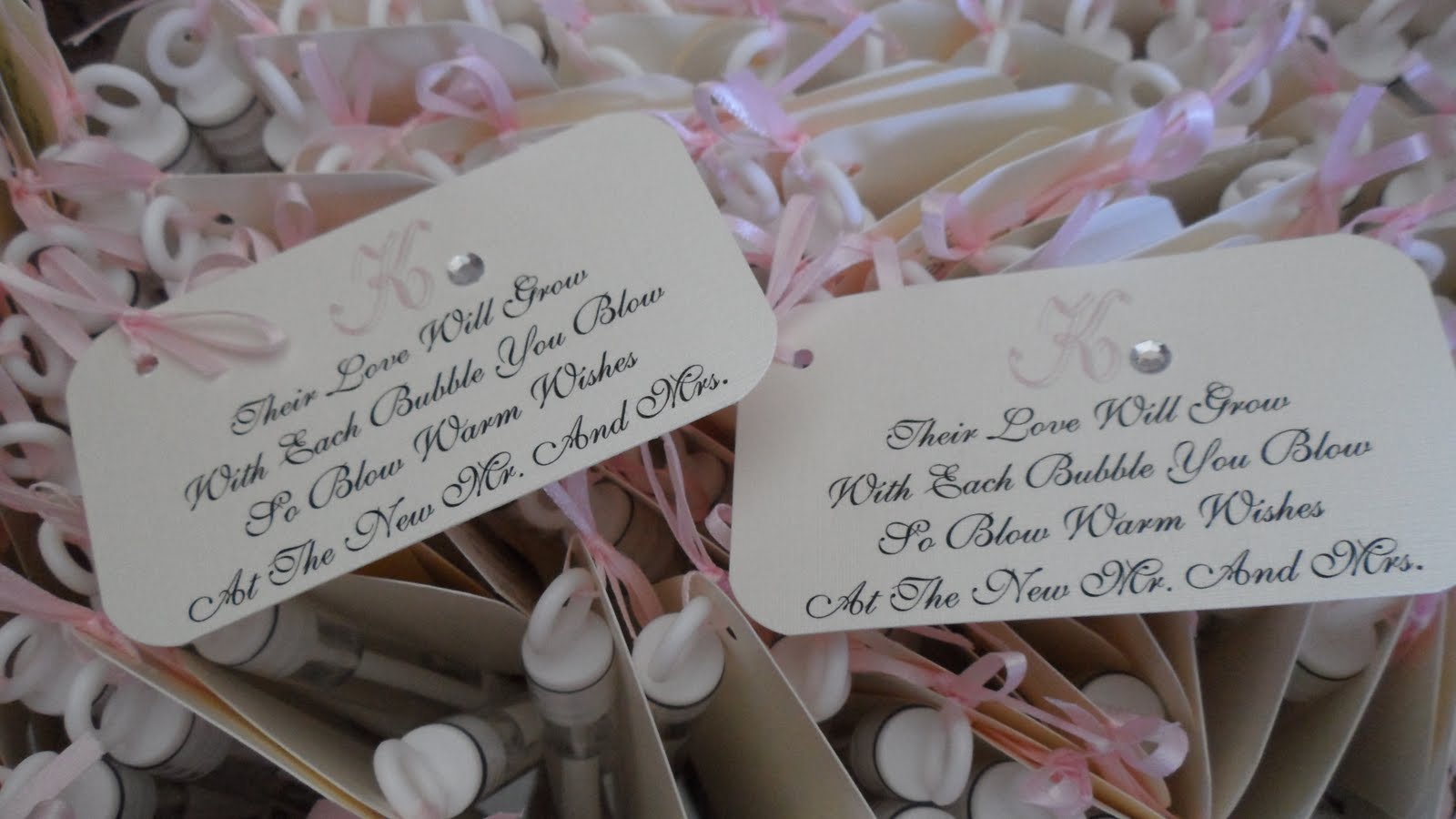 Bubble Wand Tags for Wedding ~ Diva Gone Domestic