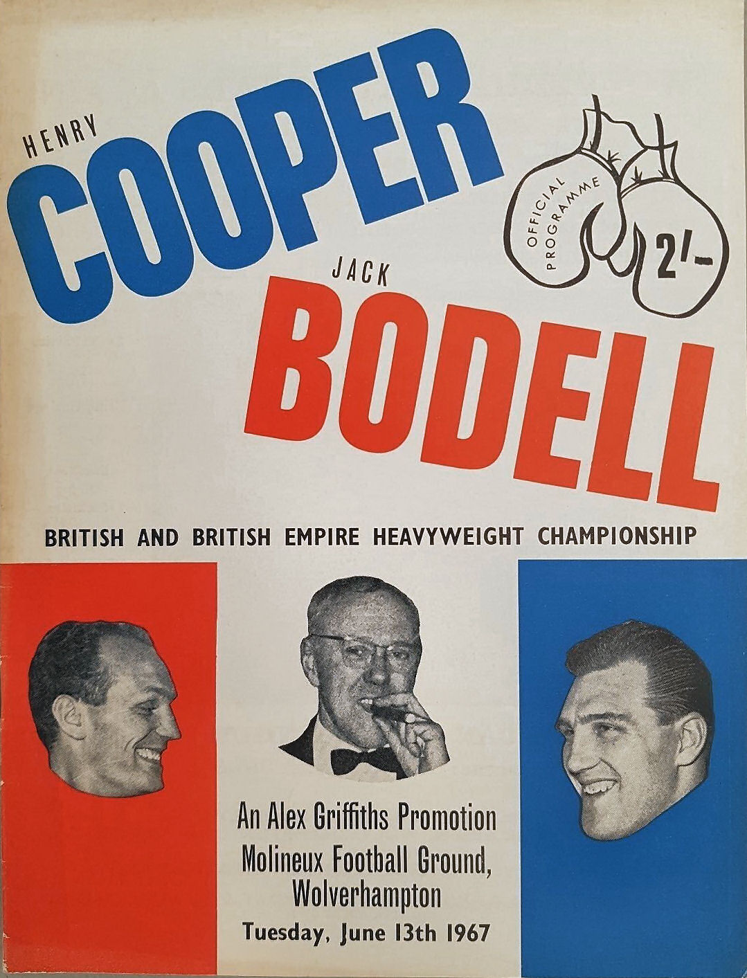 The Boxing Glove: Boxing History: On This Day: Jack Bodell Remembered