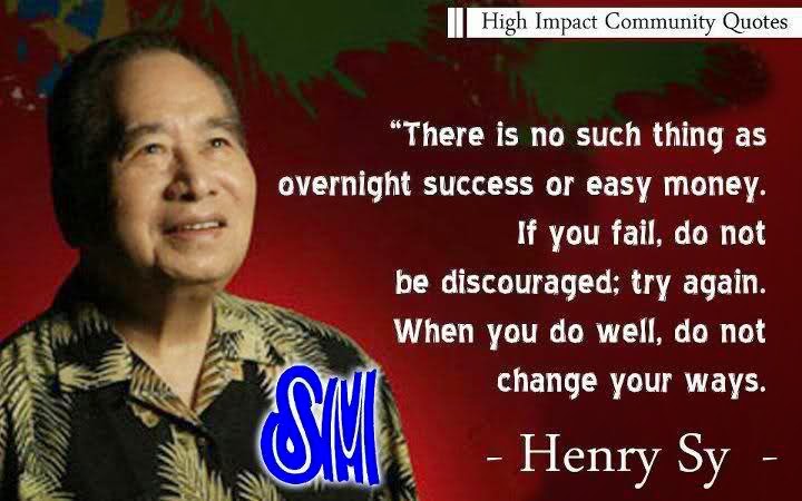 Fresh and Radiant: HENRY SY: THE SUCCESS STORY