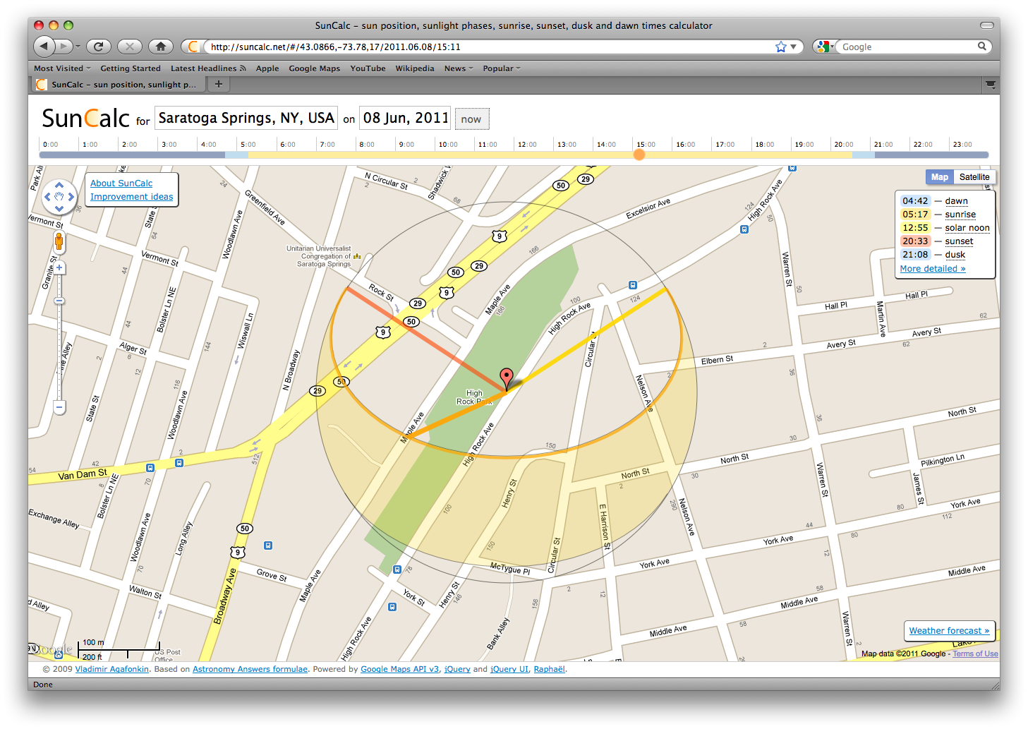 The Skidmore Photography Blog: Suncalc