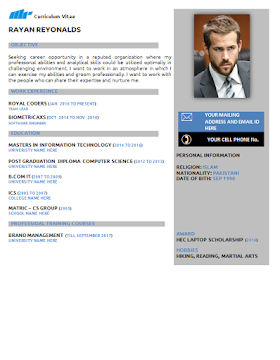 Random - CV templates in MS Word Format