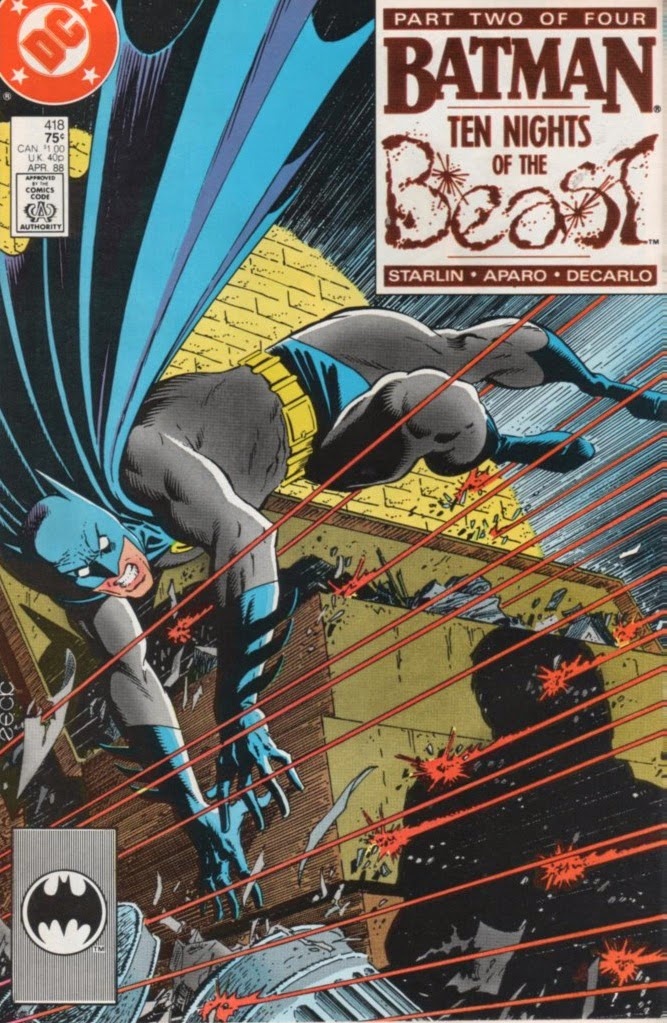 DC Comics of the 1980s: 1988 - Batman: Ten Nights of the Beast