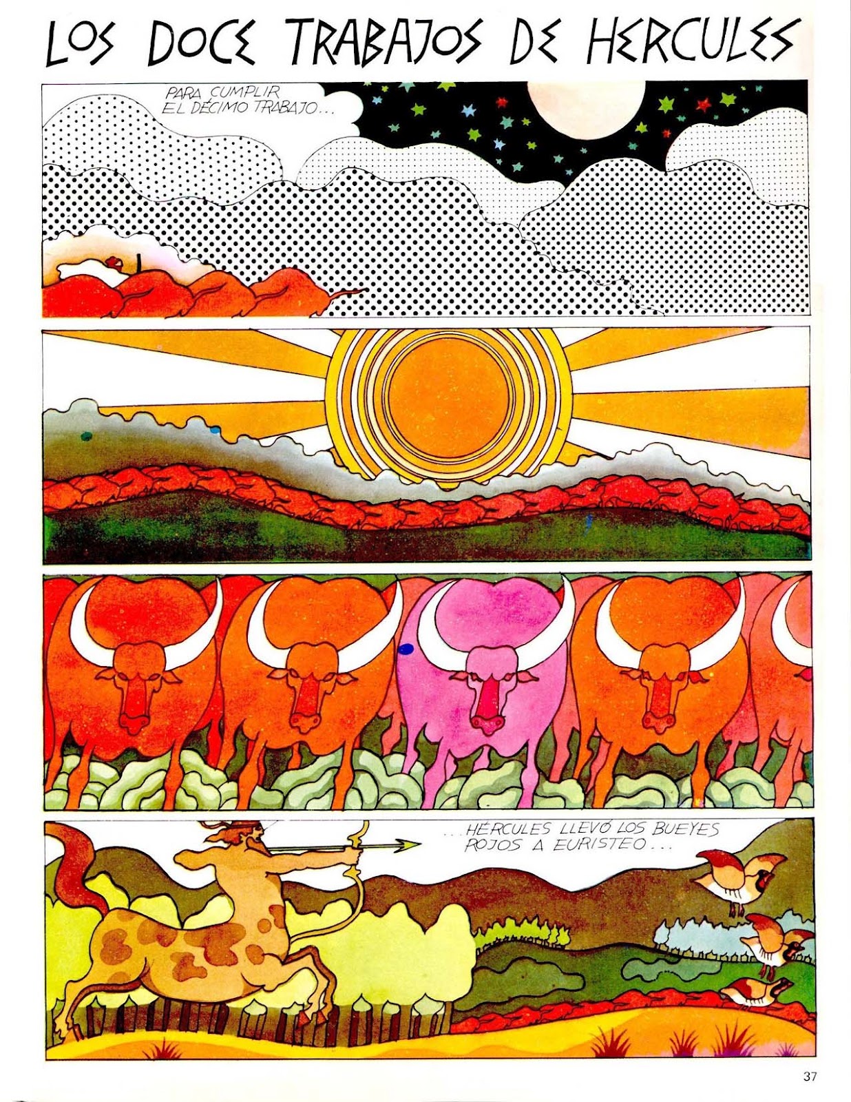 sociales y lengua: Los doce trabajos de Hércules II