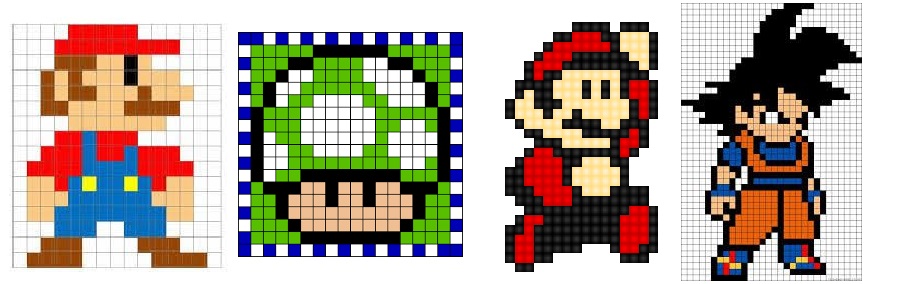 TECNO-LÒGICOS: IMÁGENES PIXELADAS GRADO QUINTO