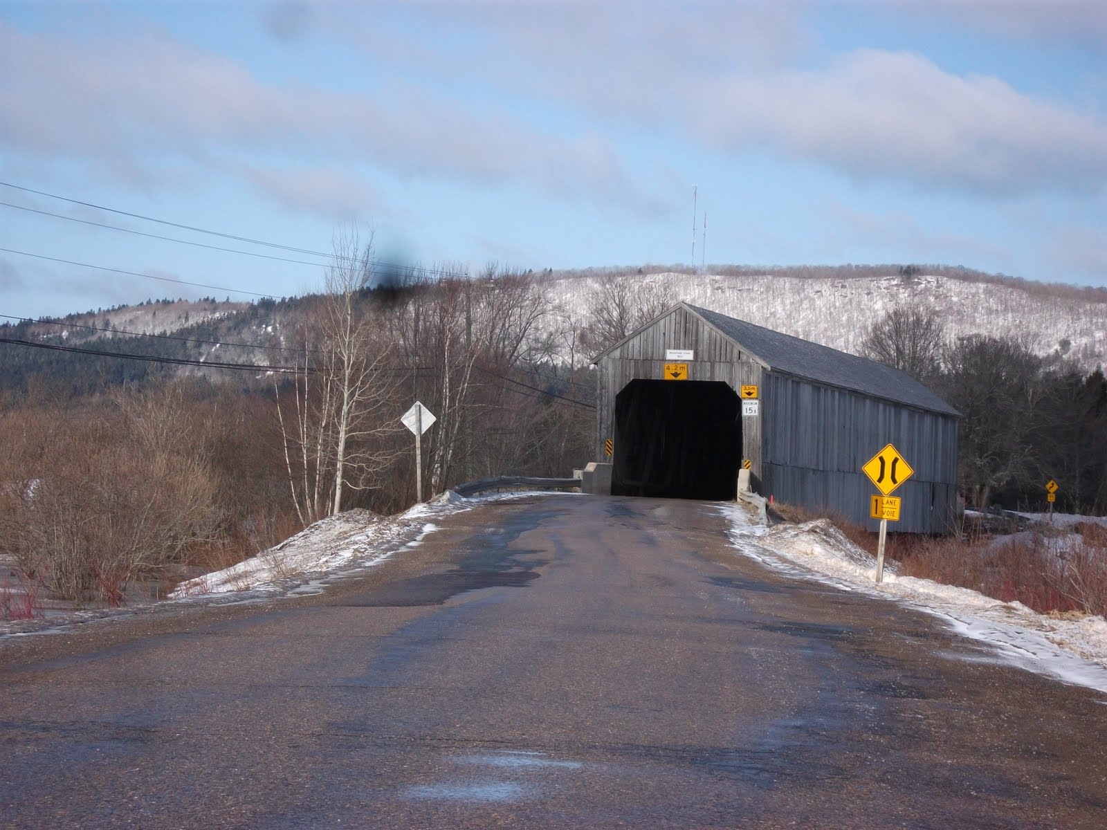 Whalen's Wanderings: Inside Out Covered Bridges