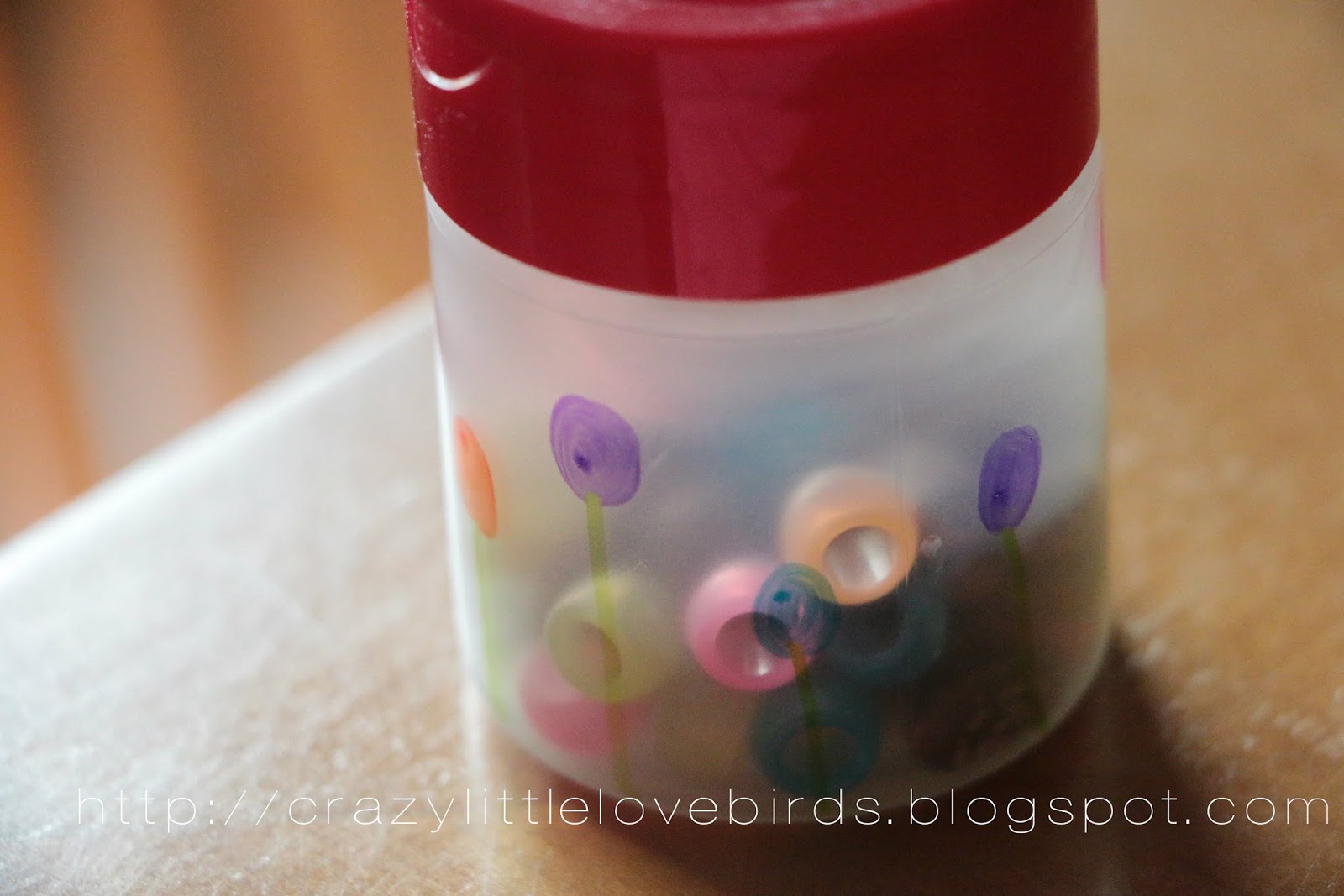 Making shakers. - A fun DIY for little ones.