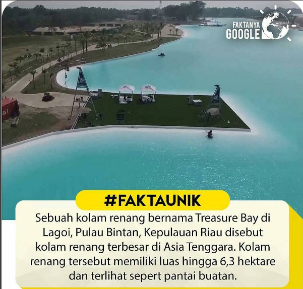 Tahukah Kamu Kalau DI Bintan Kep. Riau Ada Kolam Renang Terbesar Di ...
