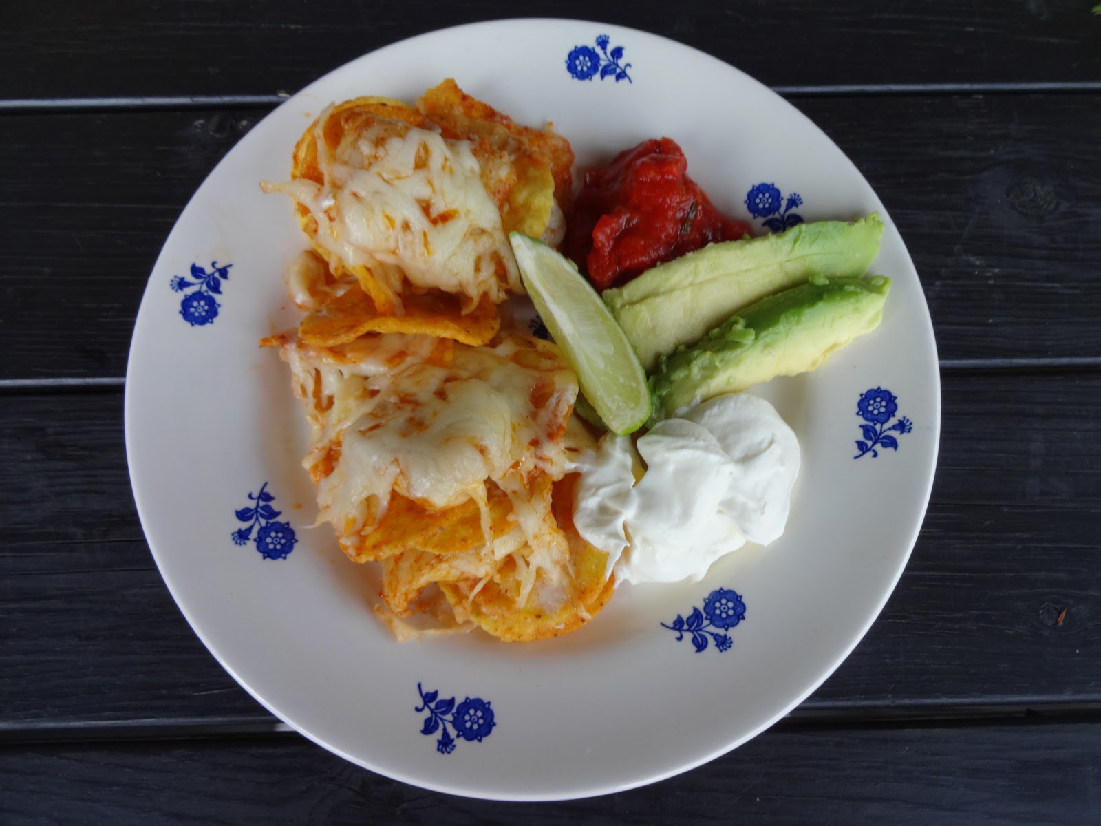 Edels Mat : Nachos med steinbit