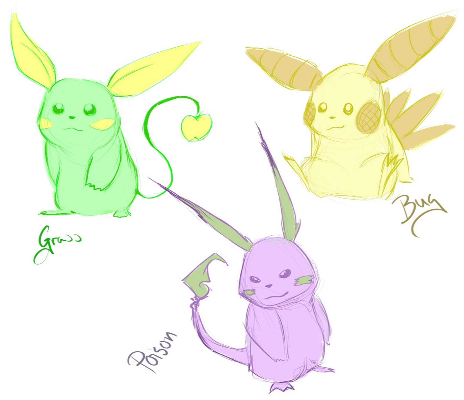 Cat Barber- Computer Animation Art: Alternative Pikachu