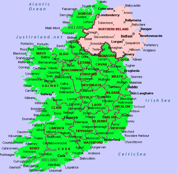 Kort over Europa Billede