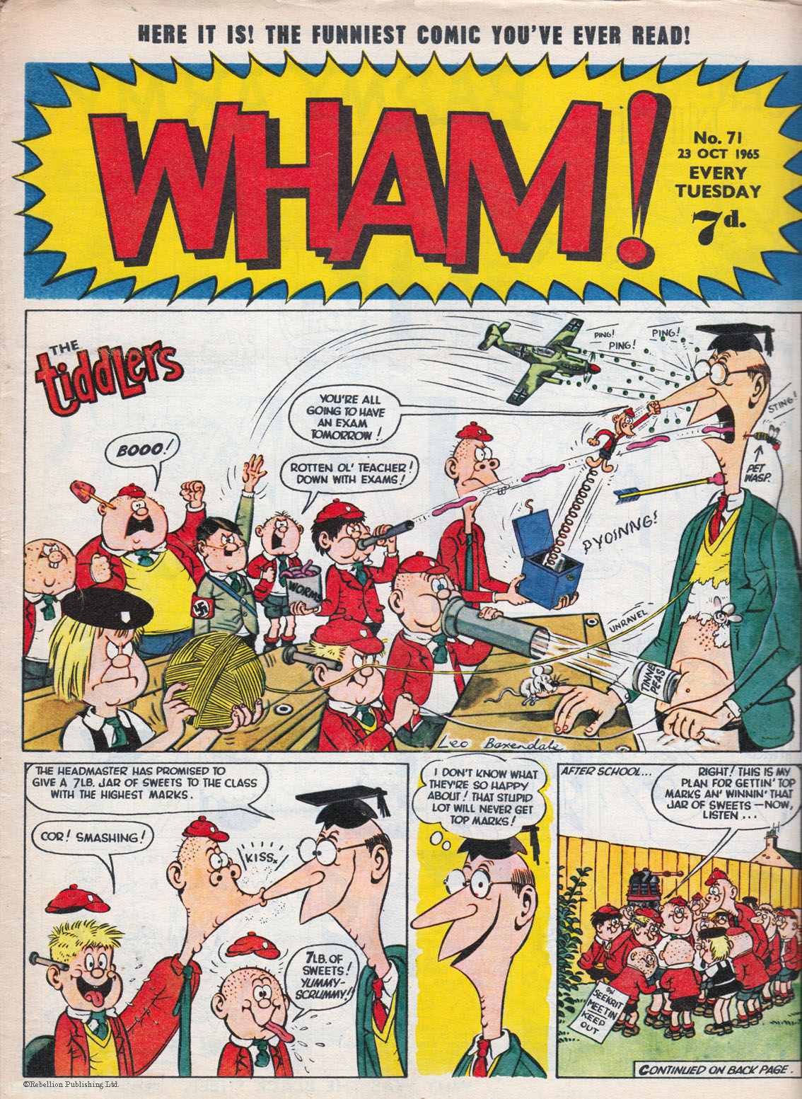 BLIMEY! The Blog of British Comics: A classic WHAM! cover
