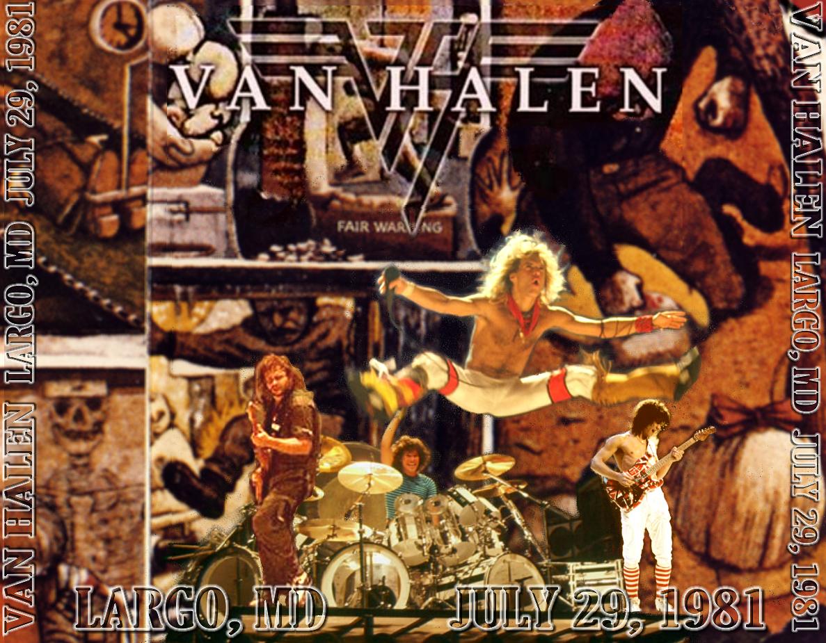 T.U.B.E.: Van Halen - 1981-07-29 - Largo, MD (AUD/FLAC)