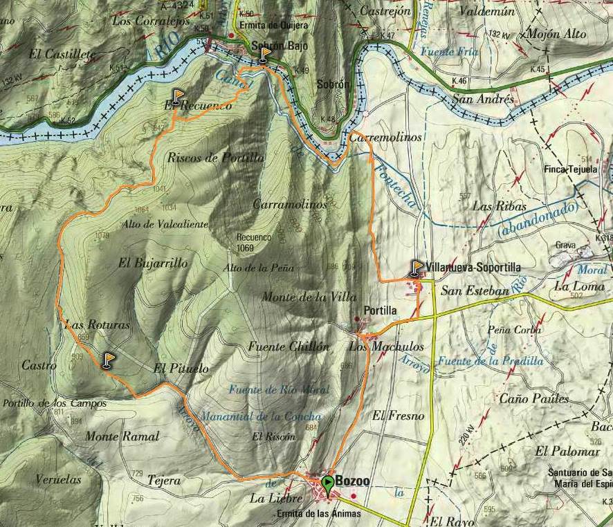 Tierras de Burgos: Ruta de senderismo: Hoces de Sobrón
