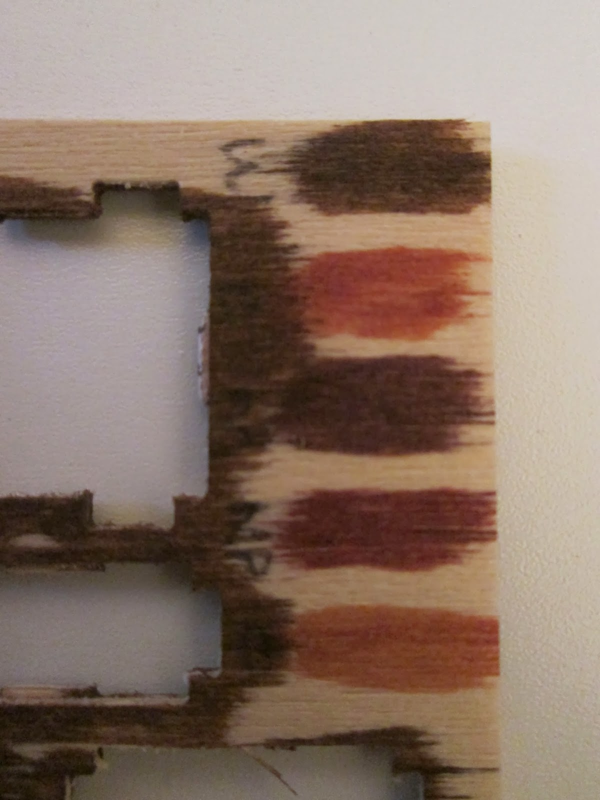 The Gate House: Testing stain pens