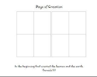 The Fruit of Her Hands: Free Creation Notebooking Pages