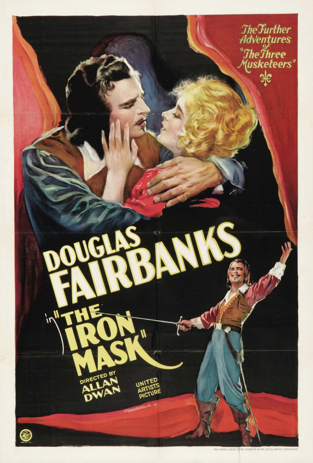 Jeff Rapsis / Silent Film Music: Thoughts on 'The Iron Mask' (1929 ...
