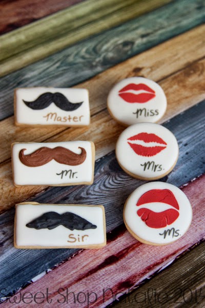 Sweet Shop Natalie: CookieCon 2014 Artfully Designed stenciled cookies