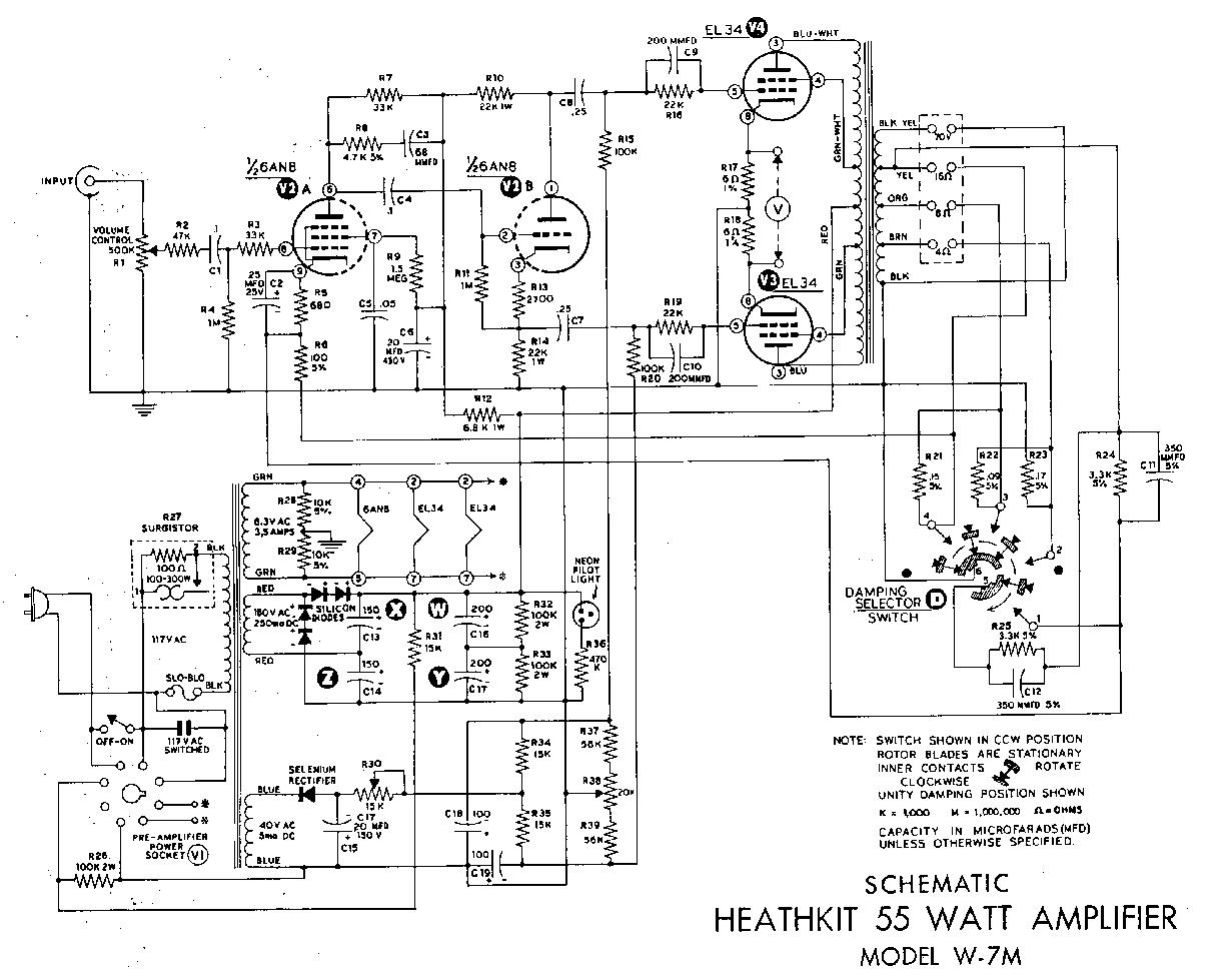 Amplifier schematics