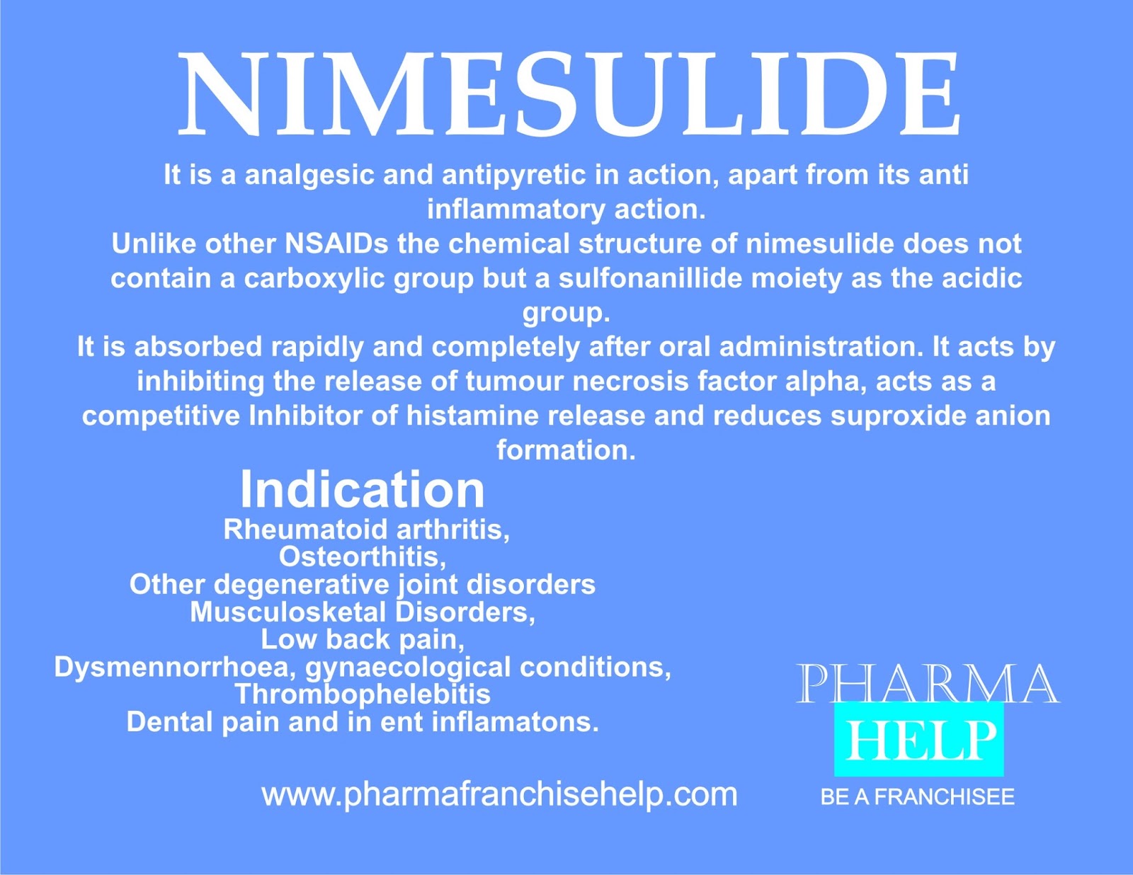Nimesulide : – Pharma Franchise Help