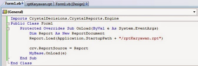 Anli Chandra's Blog: Membuat Laporan dengan Crystal Report dan SQL ...