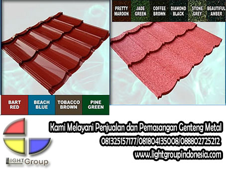 Light Group Indonesia: GENTENG METAL JENIS MULTI ROOF