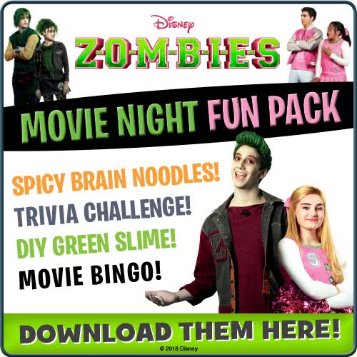 ZOMBIES on Disney DVD on April 24th | Wrapped Up N U