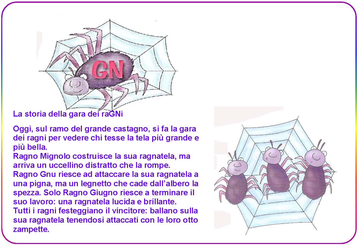insieme sul blog di maestra Rosaria: Balli sulla raGNatela