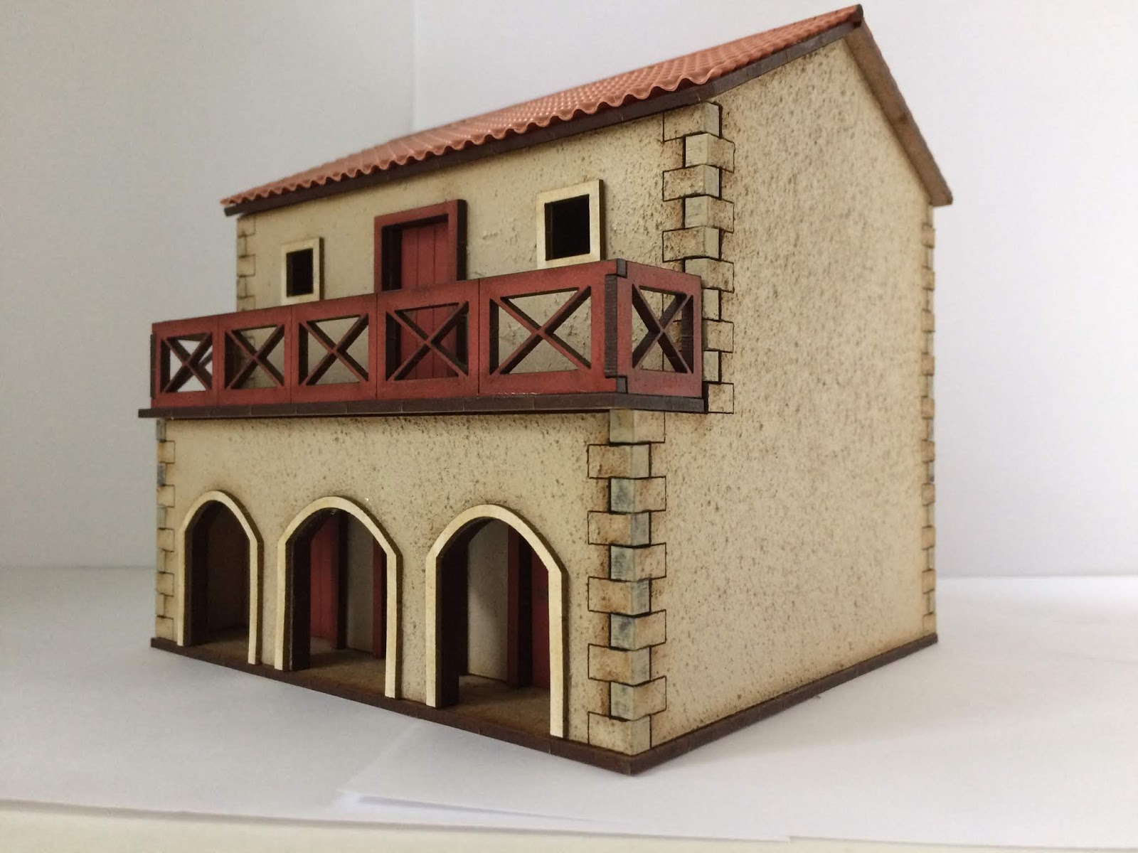 Empires At War Blog: 28mm ROMAN SHOP/HOUSES