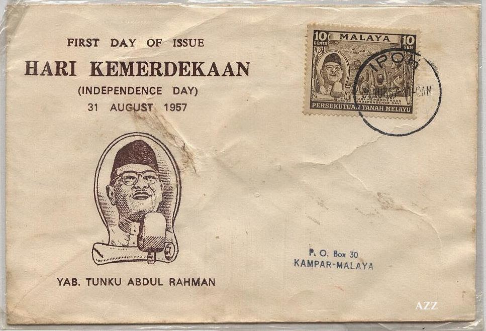 Bernamaians...: Perjalanan Malaysia Dalam Sampul Surat Hari Pertama...
