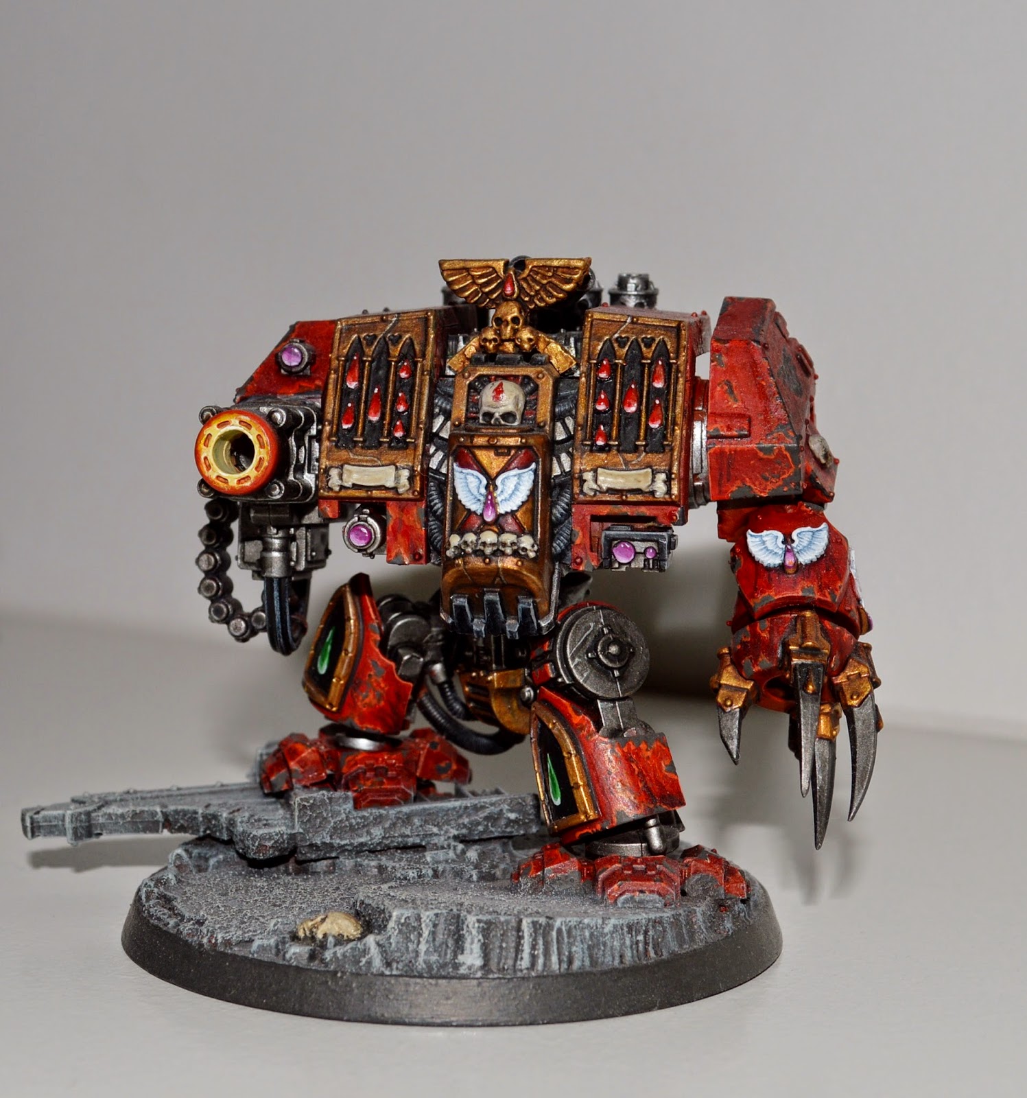 Segmentum Solar: Dreadnought Blood Angels Furioso.