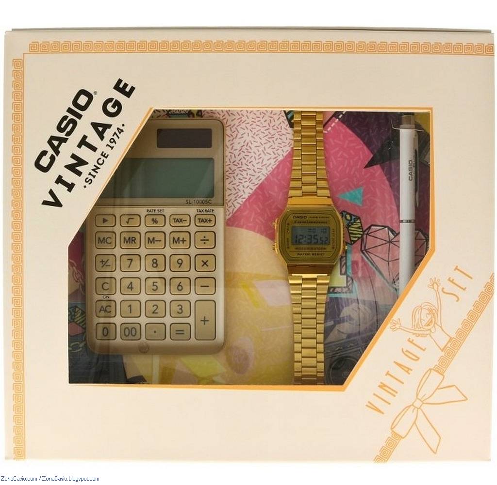 Zona Casio: Pack vintage de Casio Collection